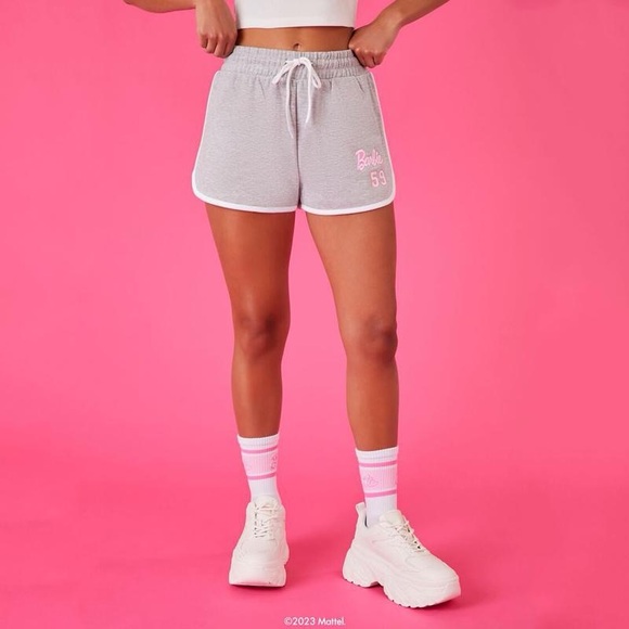 Barbie | Shorts | Barbie X Forever 2 Gray Athletic Shorts | Poshmark